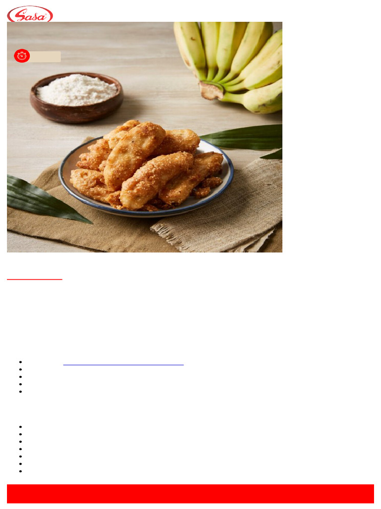 Pisang Goreng Karamel | PDF