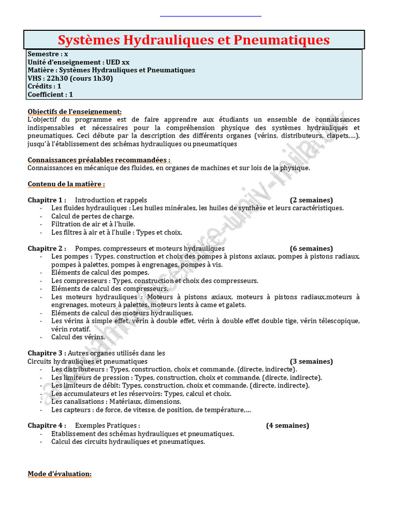 Ch1 Introduction Et Rappels Pdf