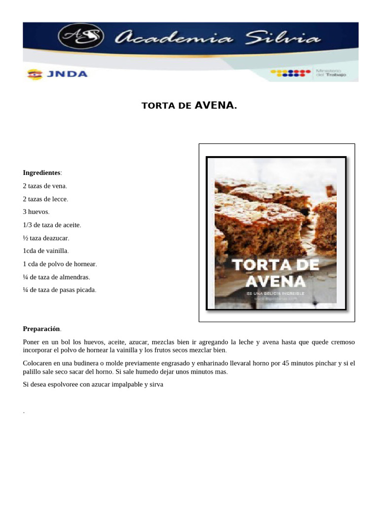 20 Recetas | PDF