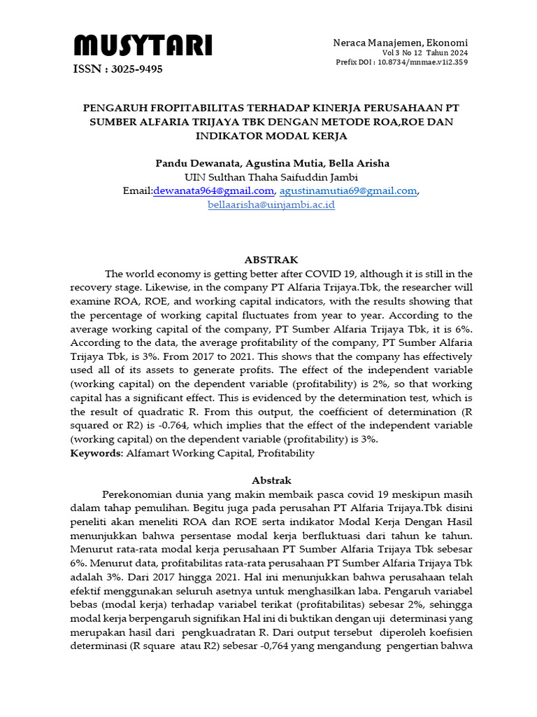 Jurnal Pandu Musytari | PDF