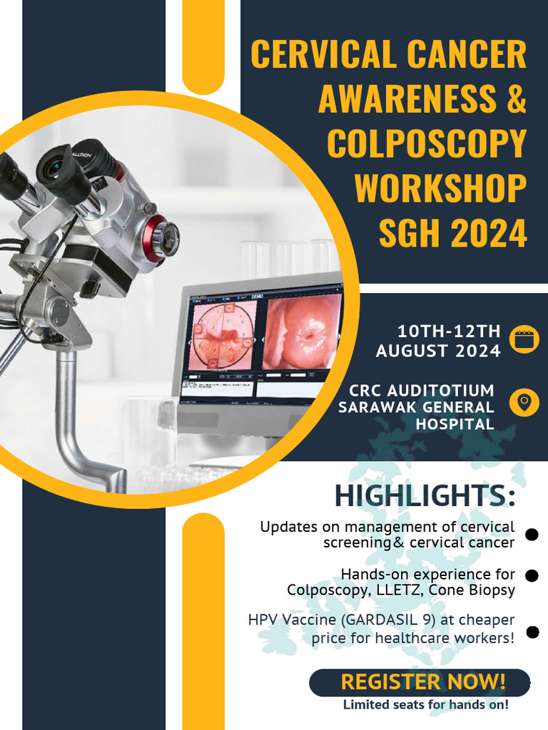 Colposcopy Course (10-12 August 2024) | PDF | Cervical Cancer | Neoplasms