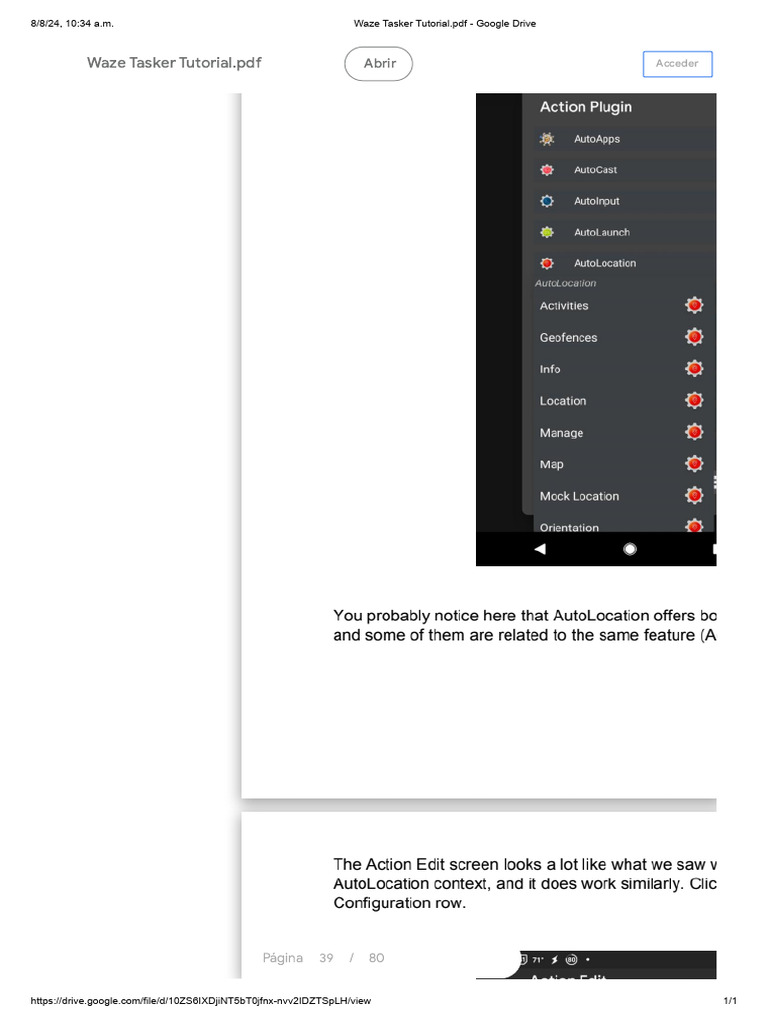 Waze Tasker Tutorial - PDF - Google Drive | PDF