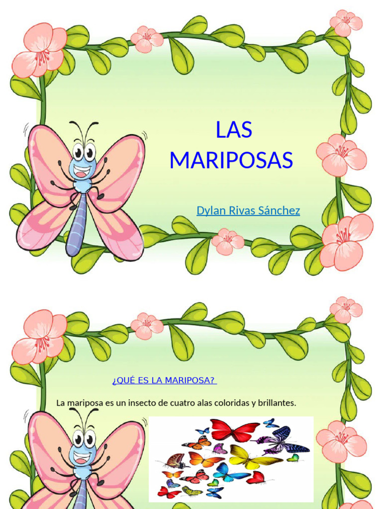Las Mariposas | PDF