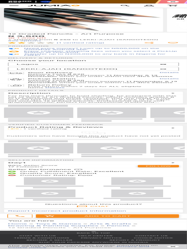 Generic 12 Graded Pencils - Art Purpose Jumia Nigeria | PDF