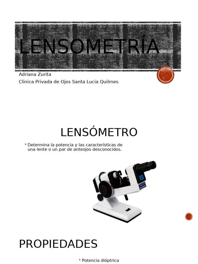3 - Lensometro Adry | PDF