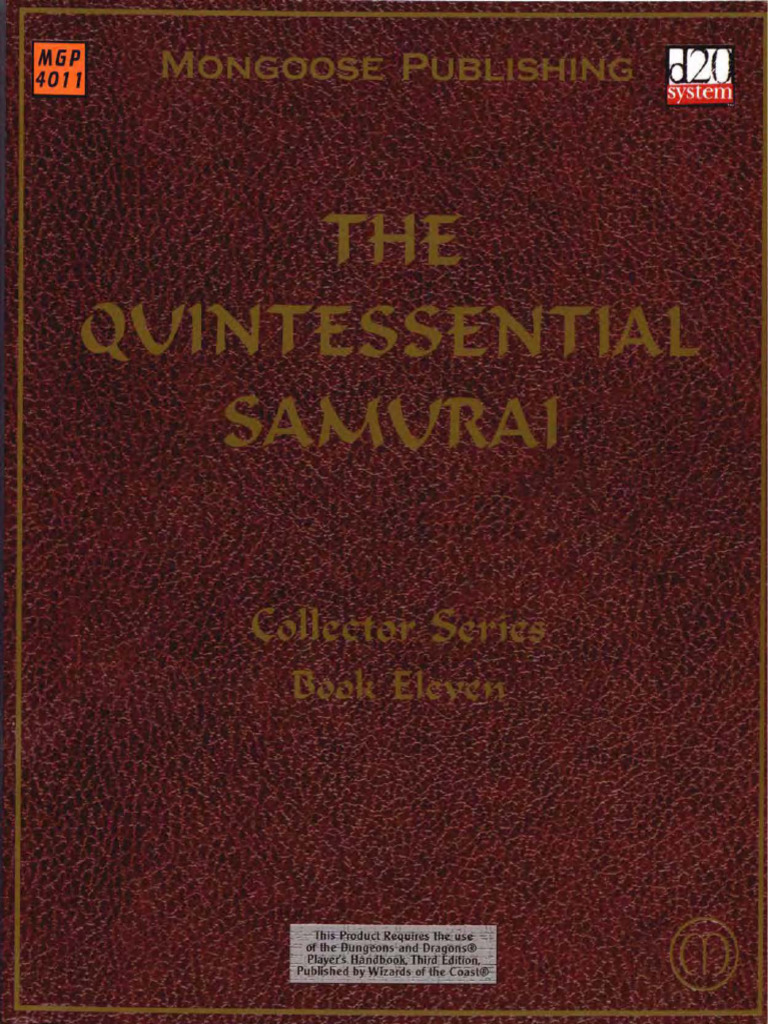 The Quintessential Samurai | PDF