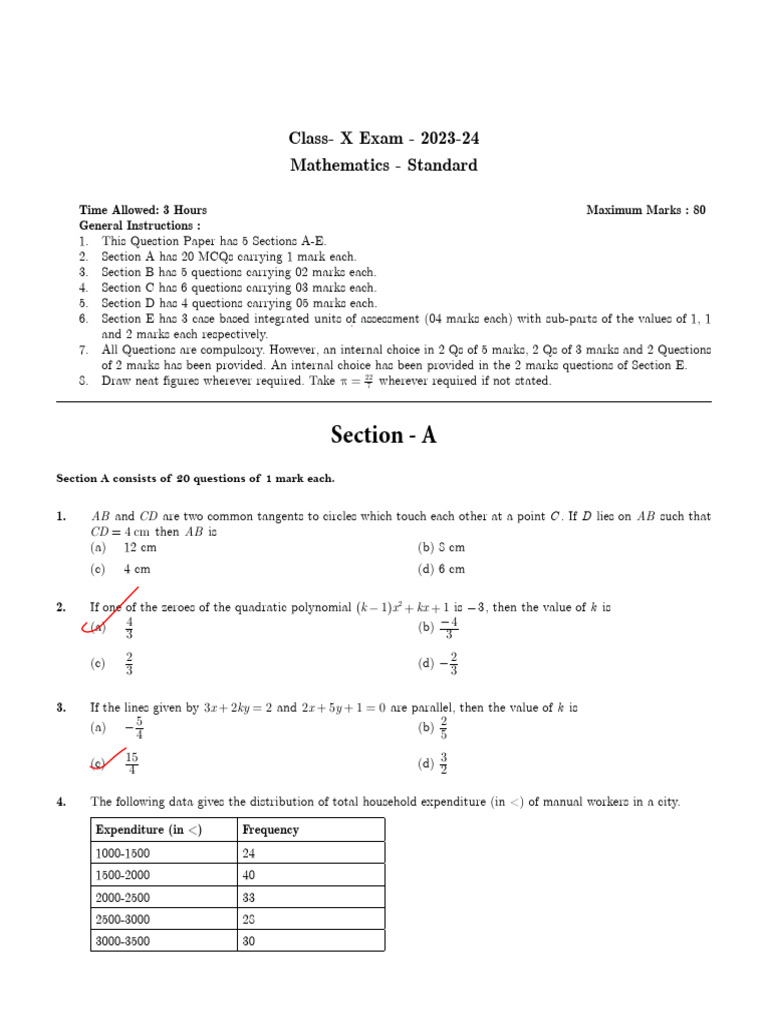 Maths Paper (09.02.2024) | PDF