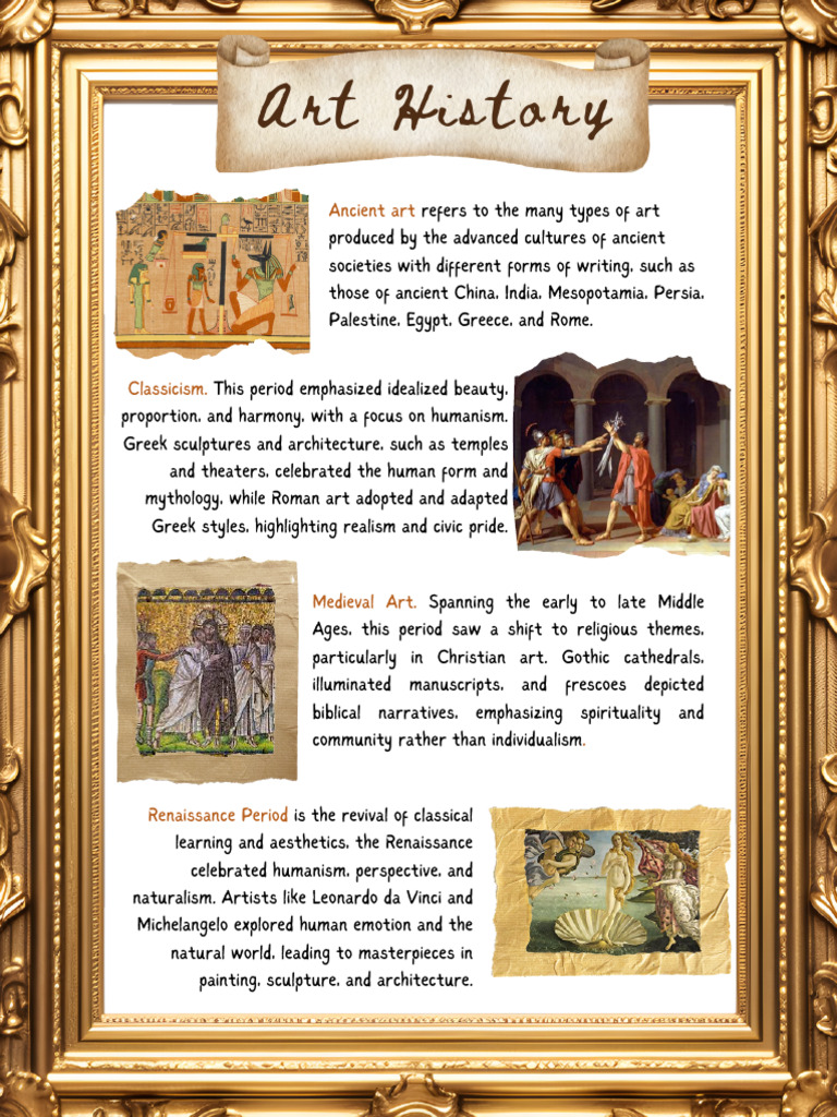 ART HISTORY TIMELINE | PDF