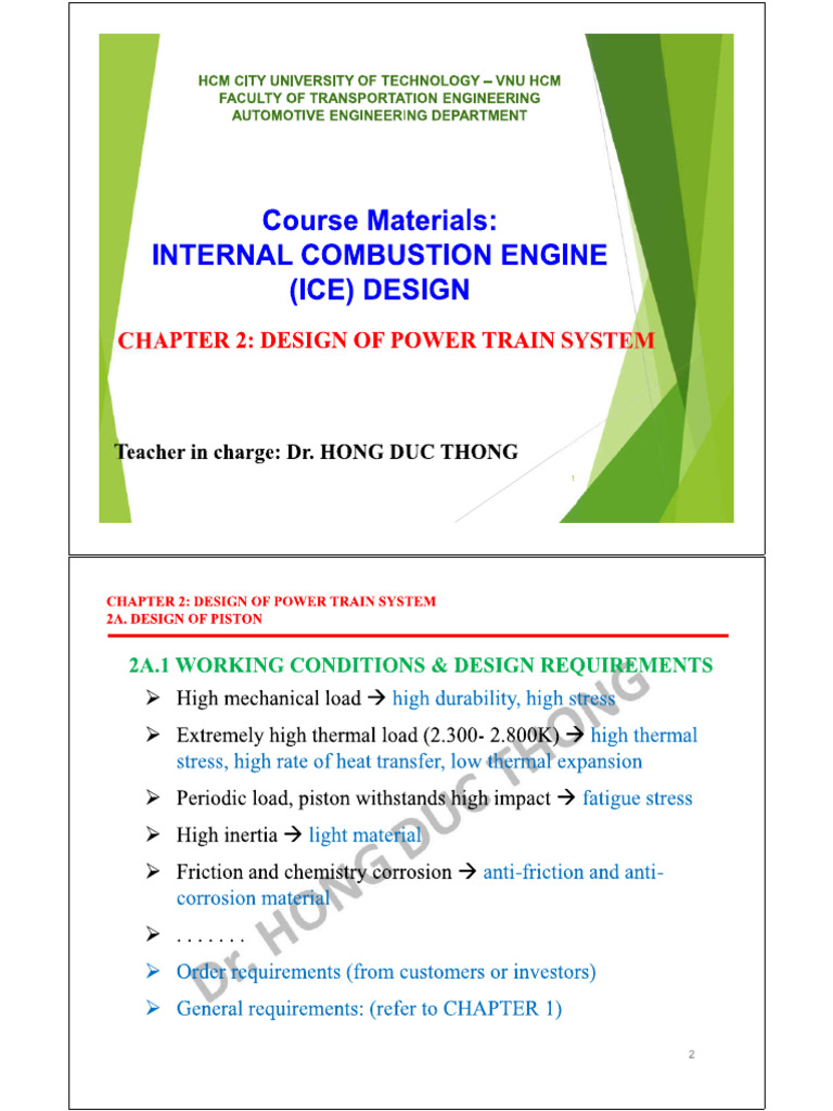 2b-Chapter 2-Design of Power Train System | PDF