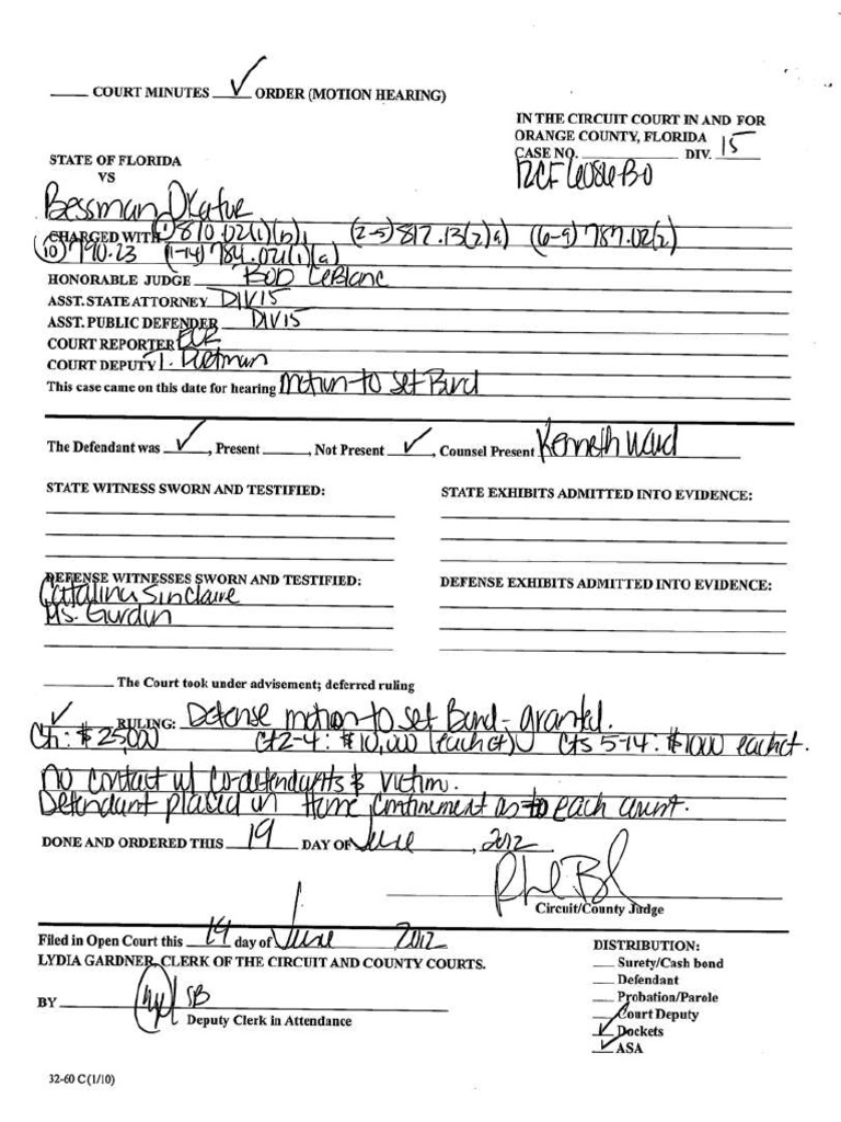 Bessman Okafor Bond Granted | PDF