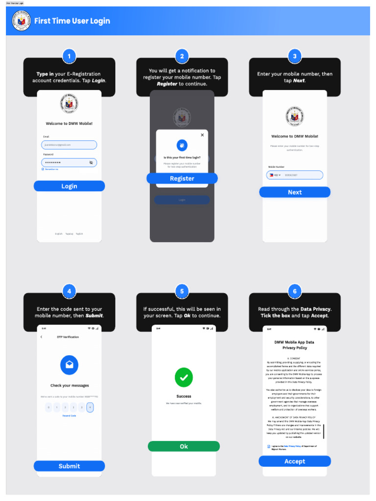 First Time User Login | PDF