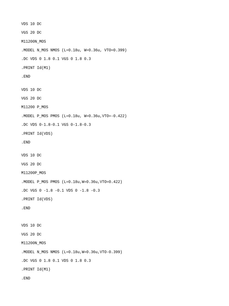 Exp1-Output and TX Chars of Mosfet | PDF