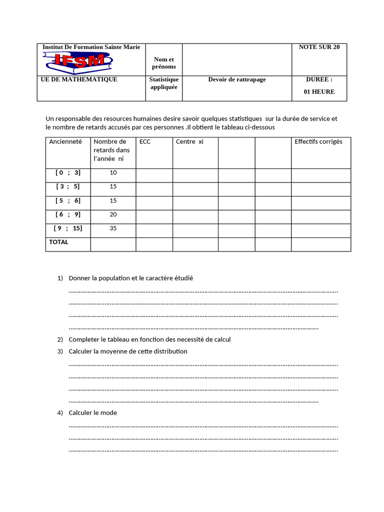 Devoir Rattrapage Rhcom 2 Commando | PDF