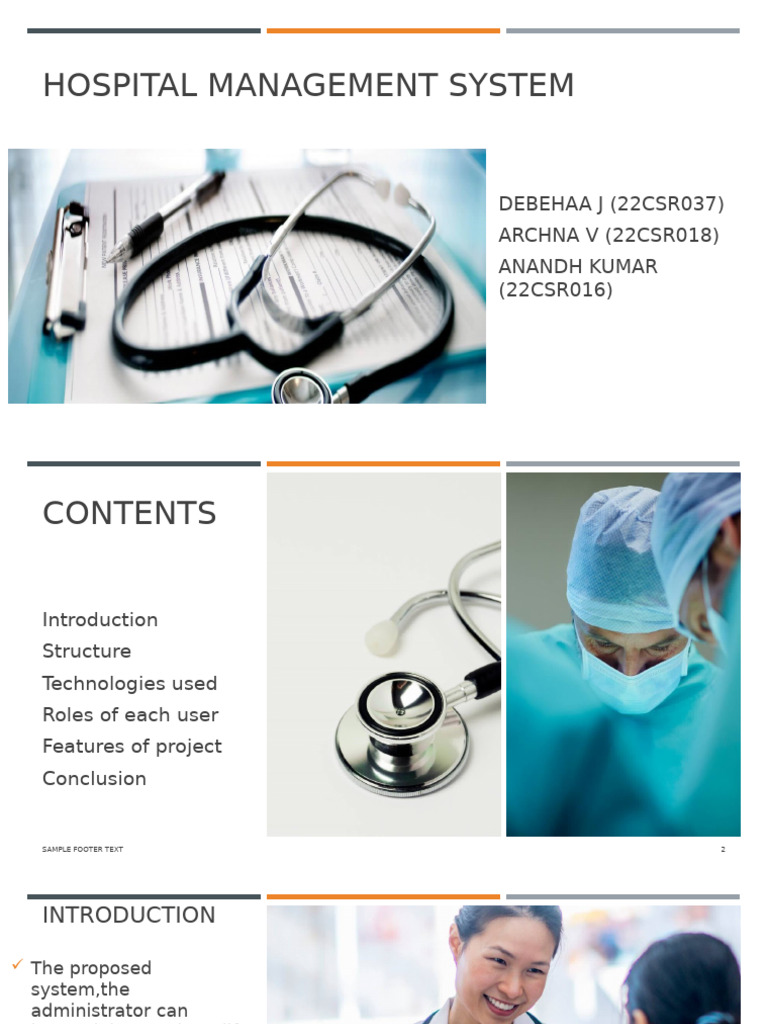 Hospital management system | PDF