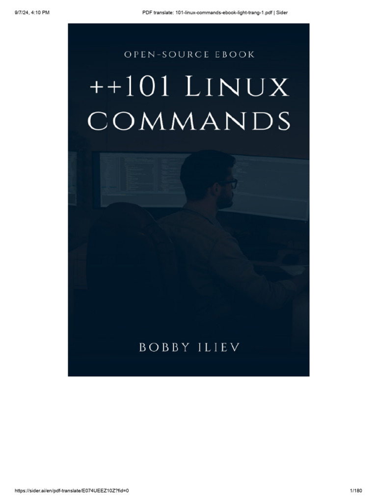 101 Linux Commands Vietnamese | PDF