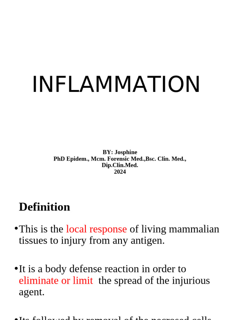 INFLAMMATION | PDF