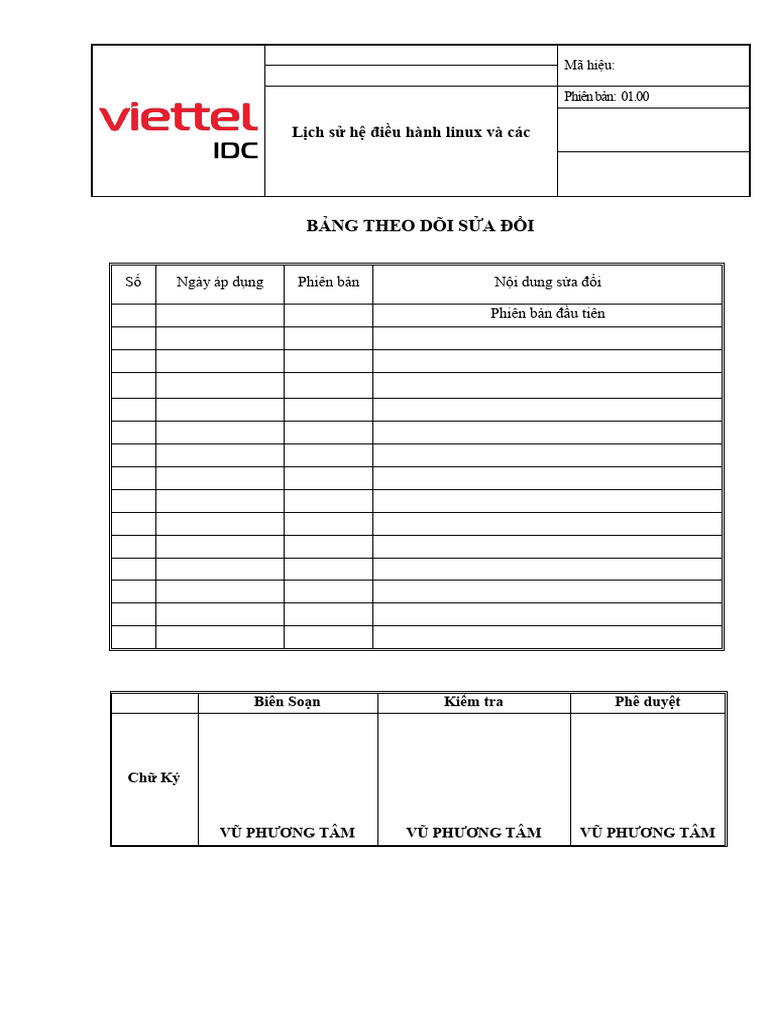 Tài Liệu Đào Tạo LPI - Lich Su He Dieu Hanh Linux Va Cac Distro | PDF