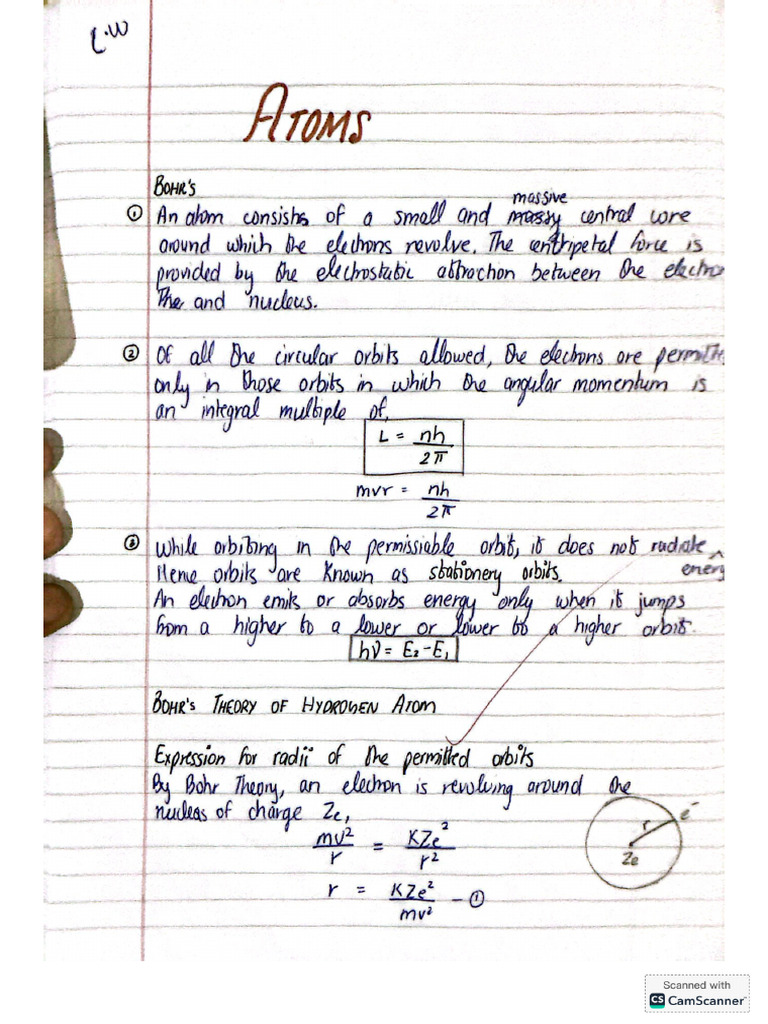 Atoms Pdf