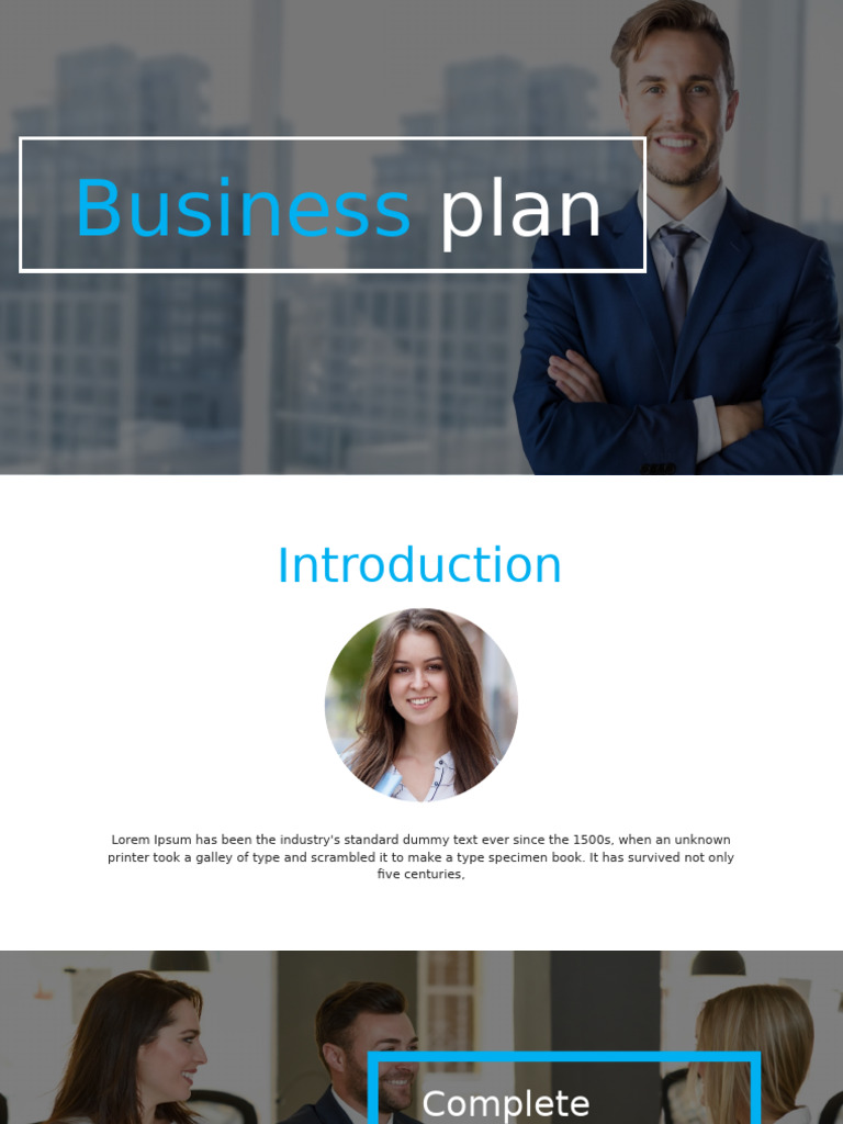 Business Plan With Animation | PDF