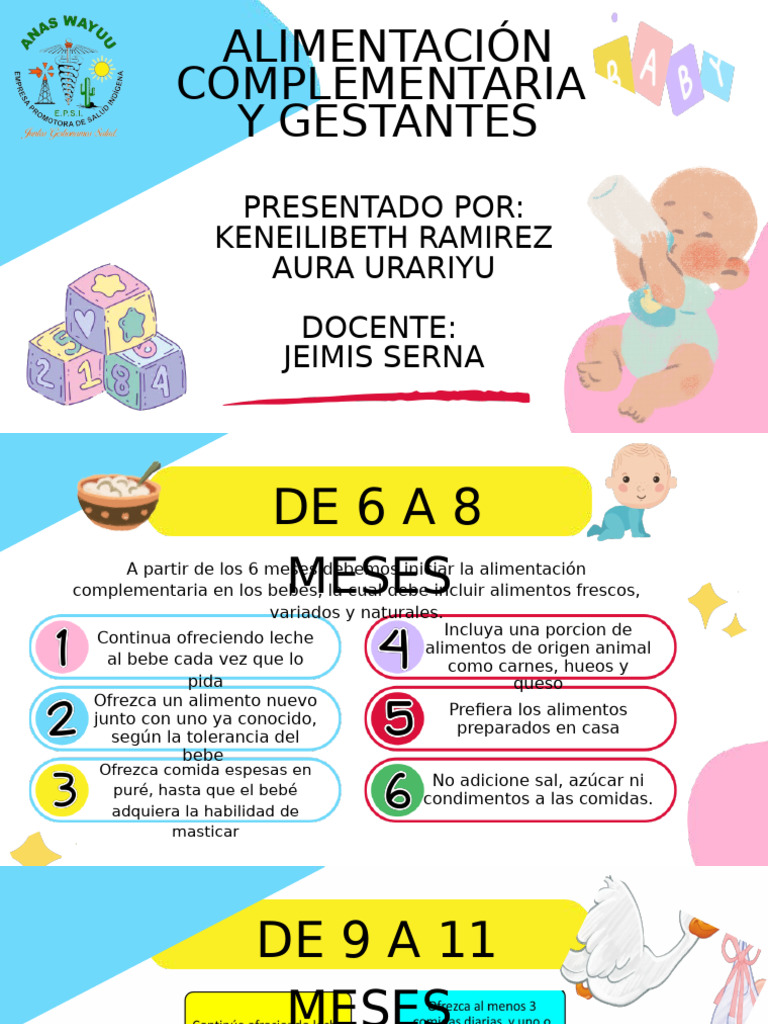 Alimentacion Complementaria | PDF