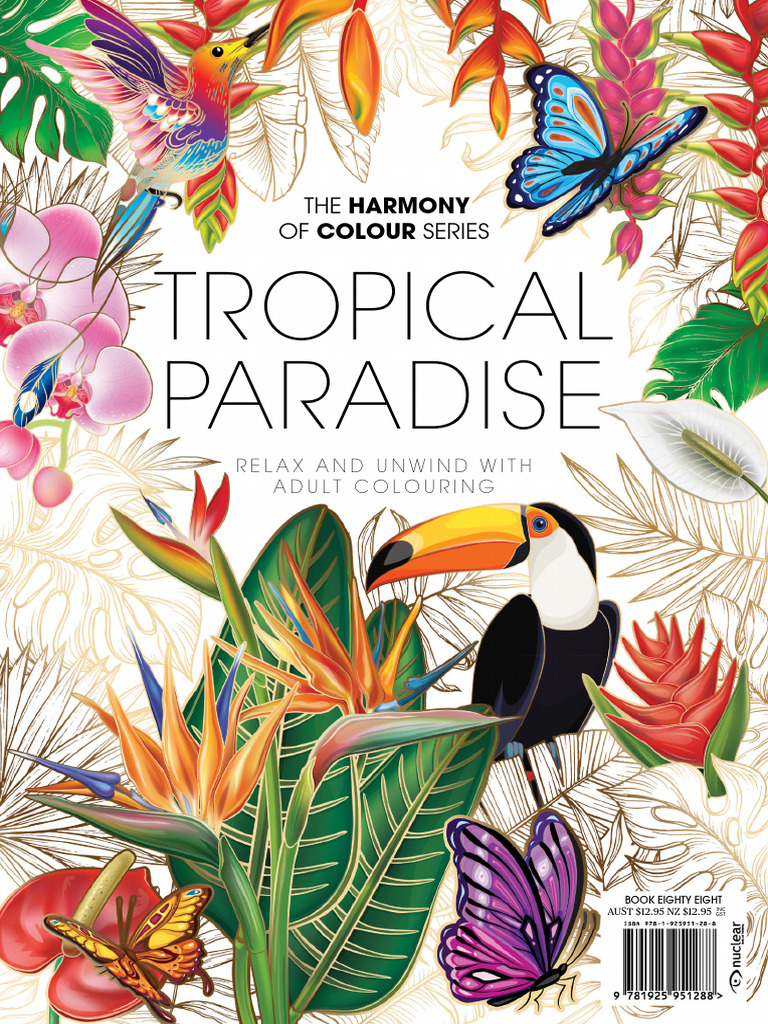 Tropical Paradise: Colouring for Relaxation | PDF | Earth Sciences