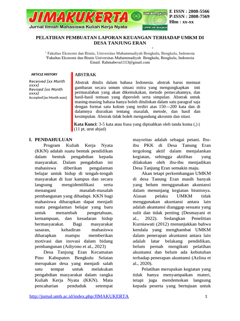 Artikel Rahma Dan Atika | PDF