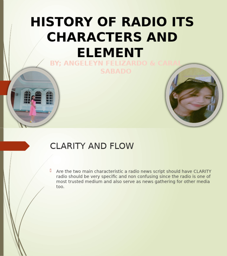 History of Radio Its Characters and Element | PDF | History