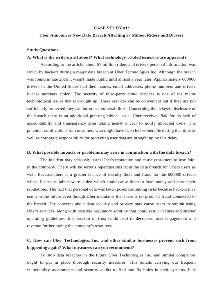 Mika - Two Case Study | PDF