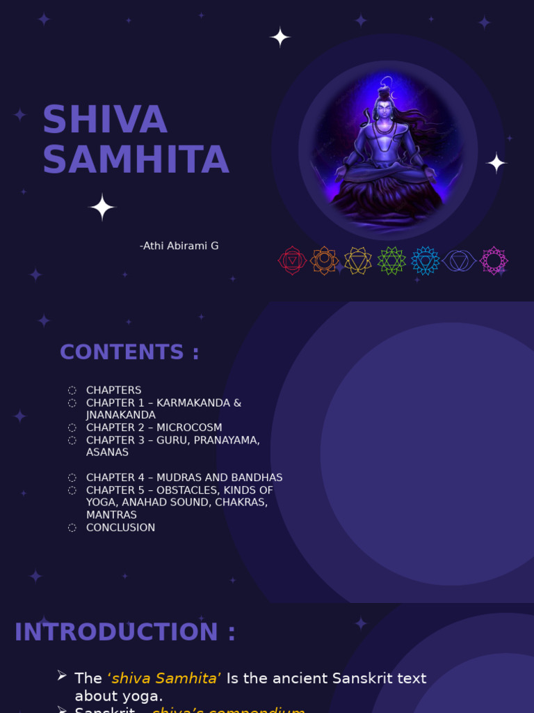 Shiva Samhita | PDF