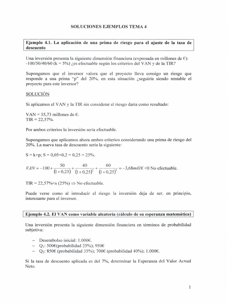 Soluciones Ejemplos Tema 4 | PDF