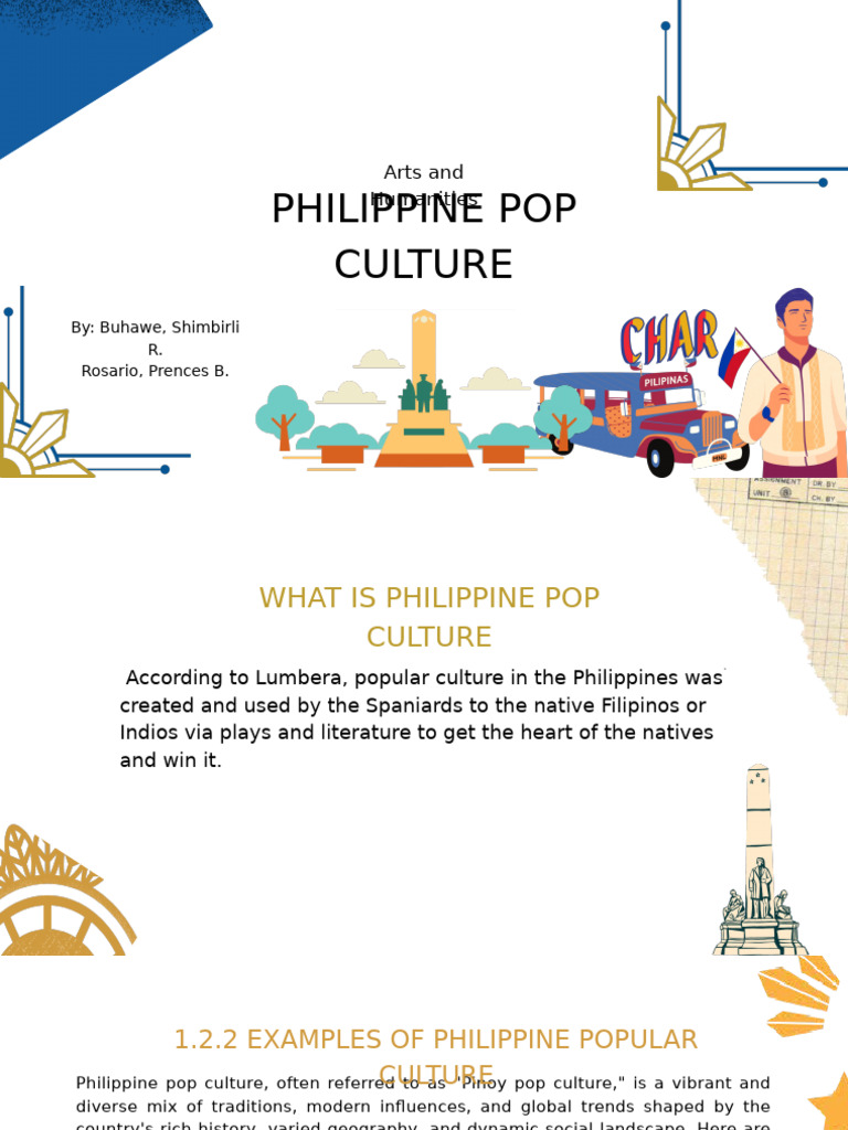 Philippine Pop Culture | PDF