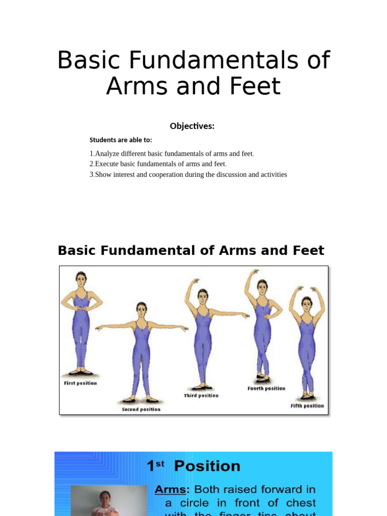 Week4 PE12 Basic ArmsFeet | PDF