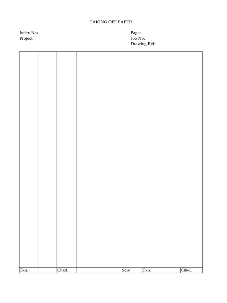 measurement template | PDF