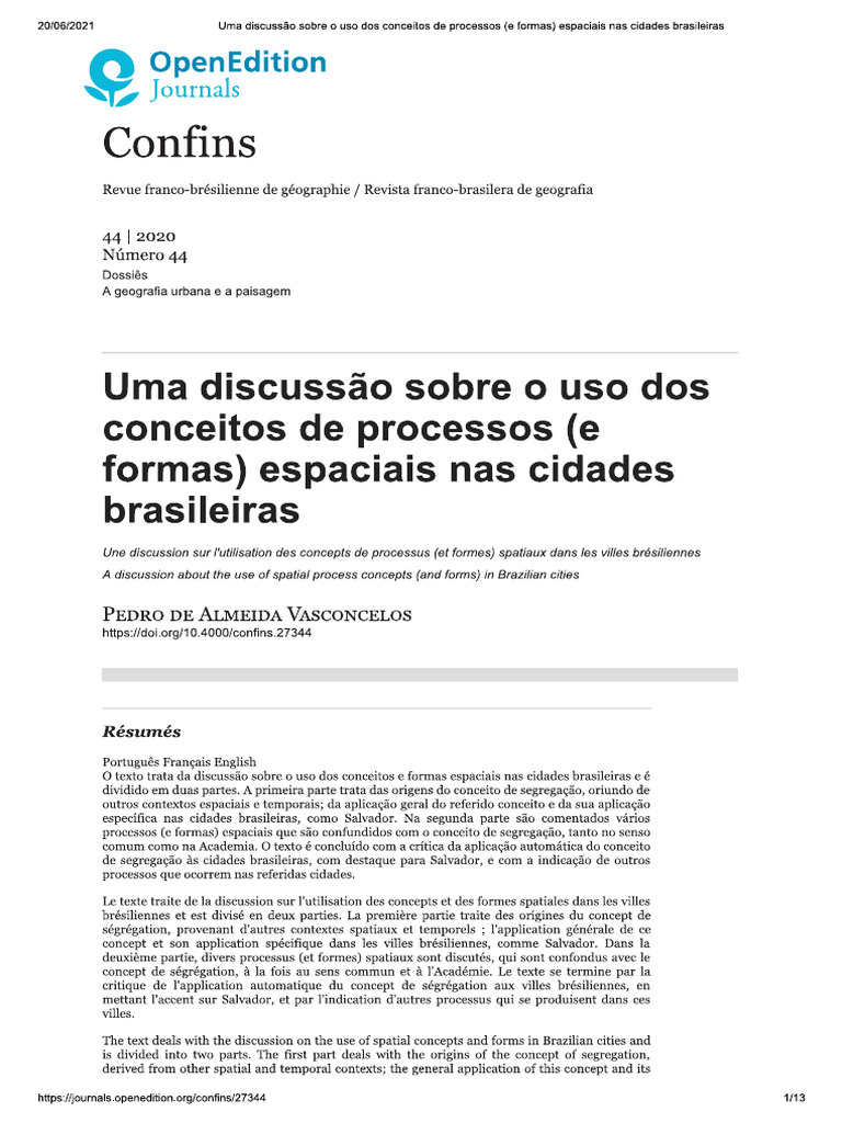 Pedro Confins | PDF