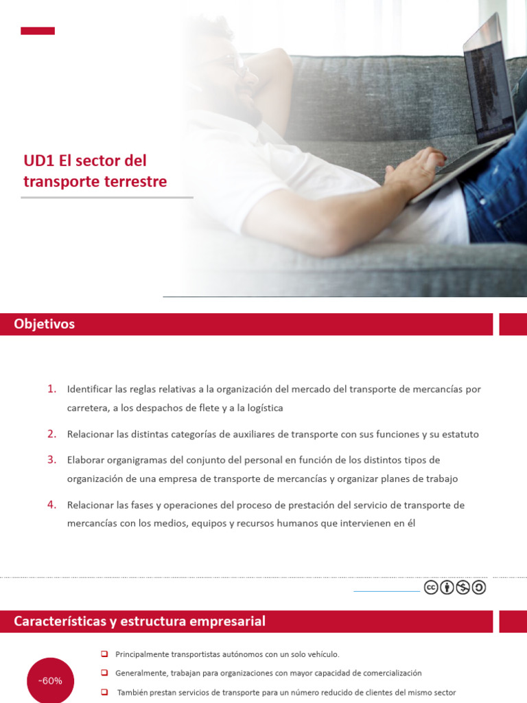 UD1 OTM Parte 1 Estructura Del Sector Del Transporte Terrestre | PDF