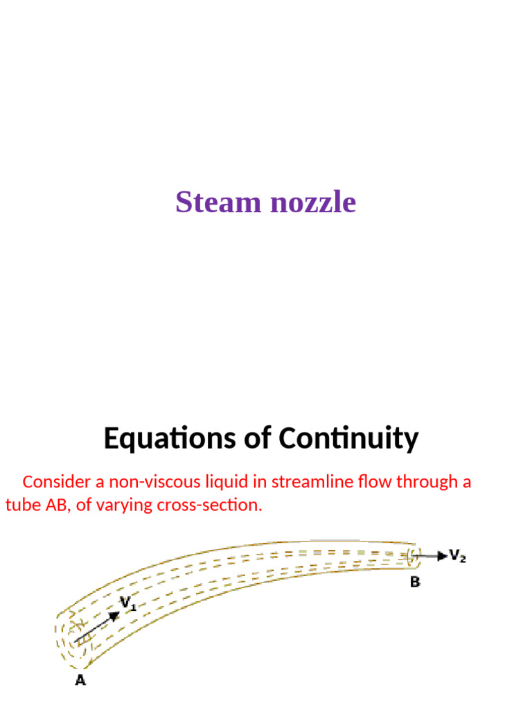 Steam Turbines Nozzles 2 | PDF