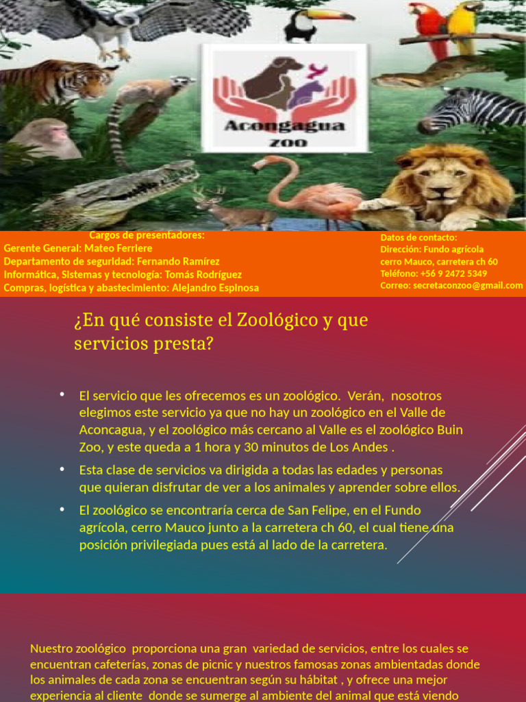 Aconcagua Zoo | PDF