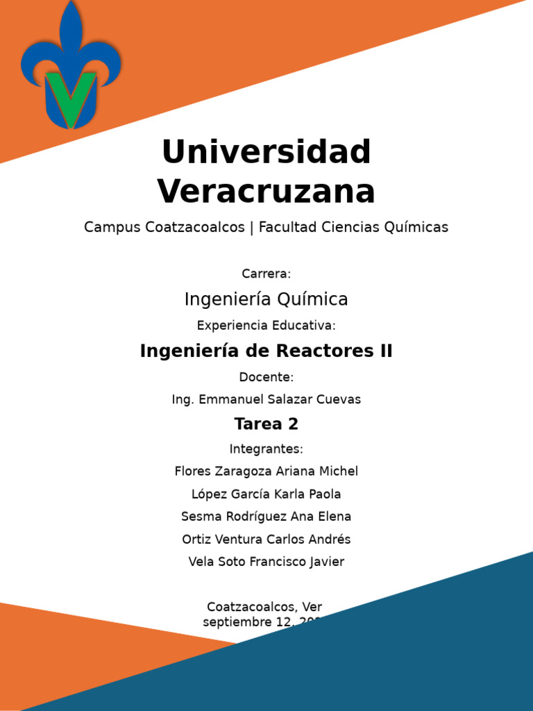 TAREA 2_REACTORES 2 | PDF