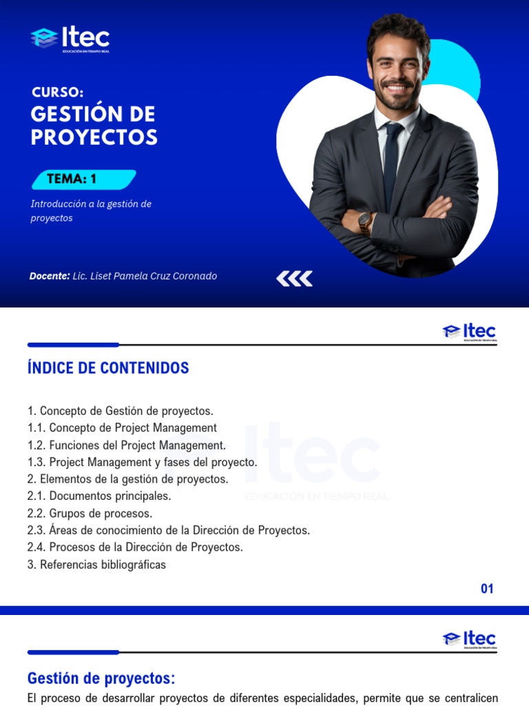 TEMA 1 - Introducción A La Gestión de Proyectos | PDF | Planificación
