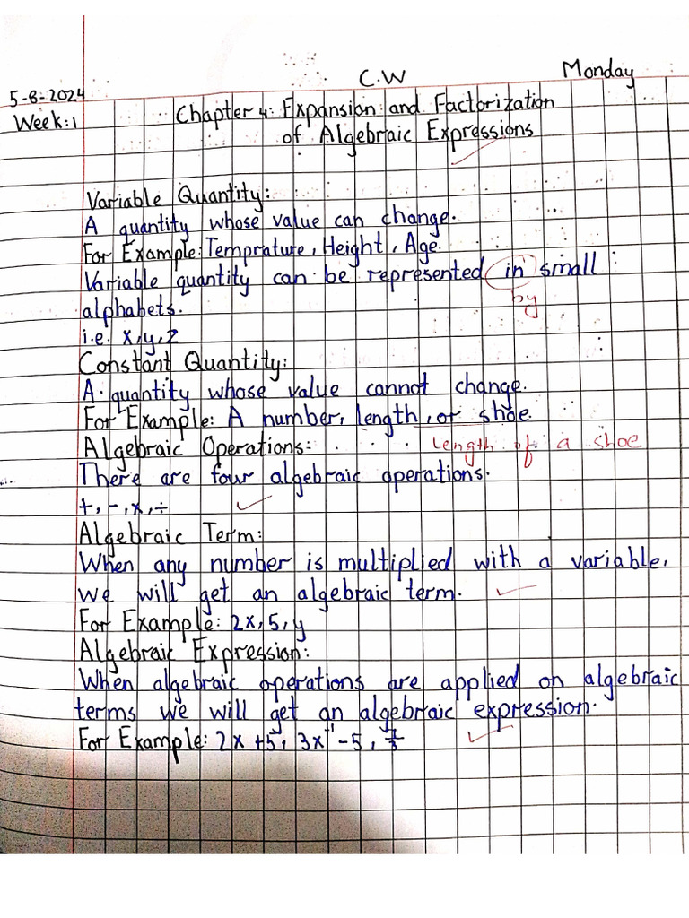 Grade 7 Mathematics Work | PDF