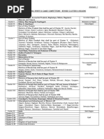 CBSE School Clusters and Zones 2025-26 | PDF