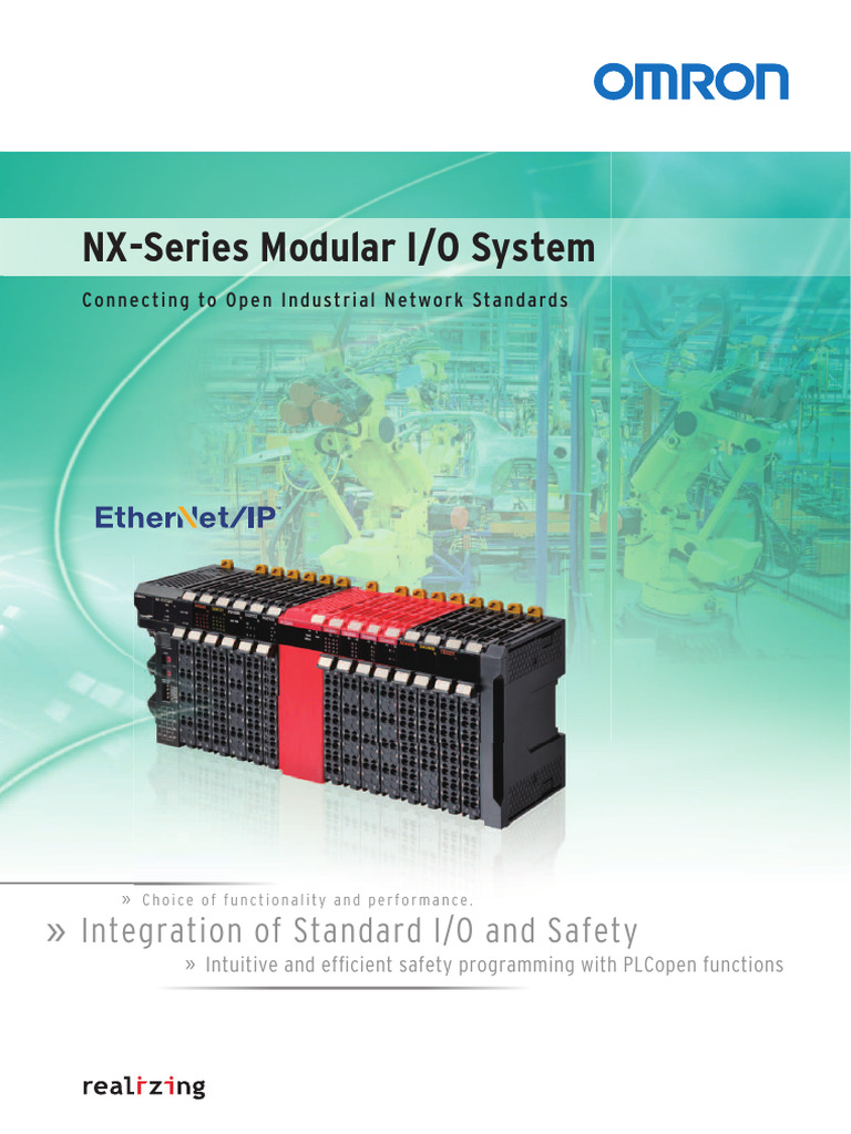 NX-Series Modular I/O System | PDF