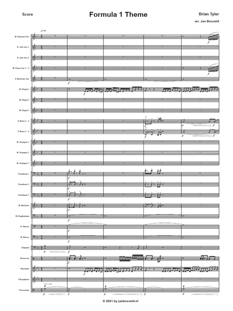 Formula 1 Theme | PDF