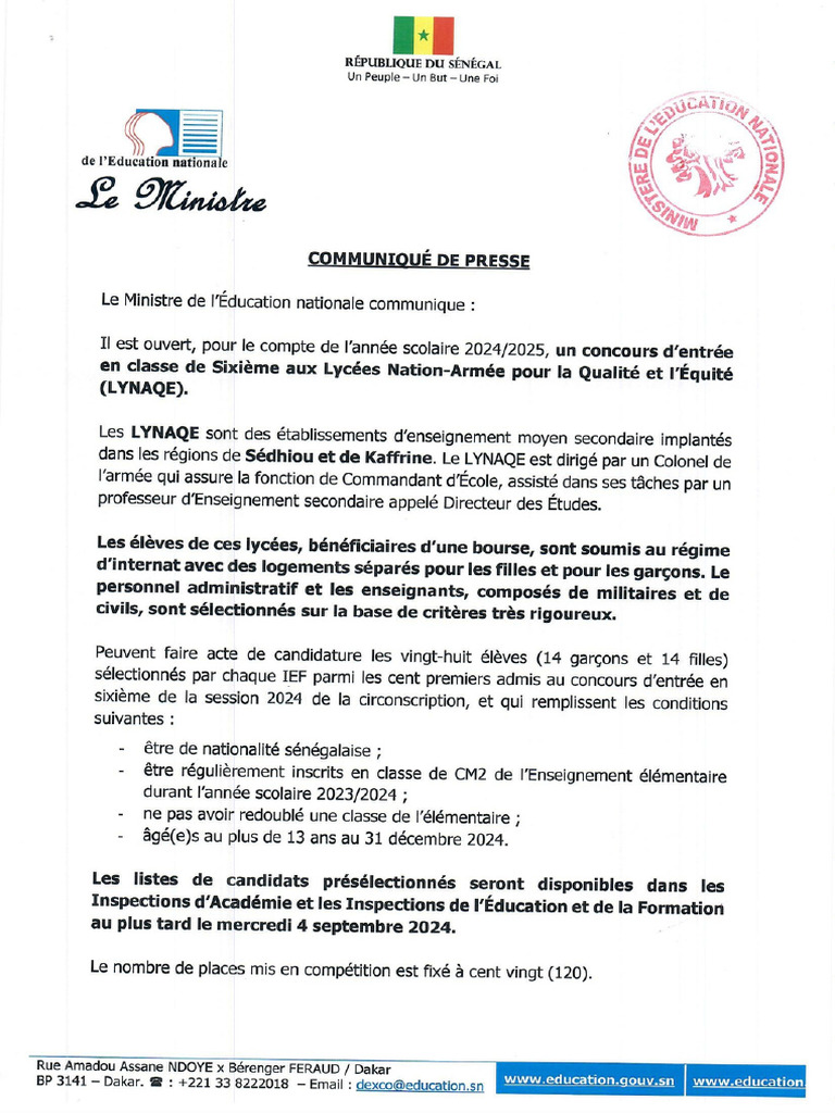 LYNAQE Communiqué Rectifié PDF | PDF