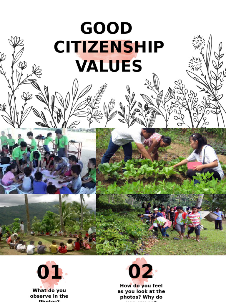 Good Citizenship Values | PDF