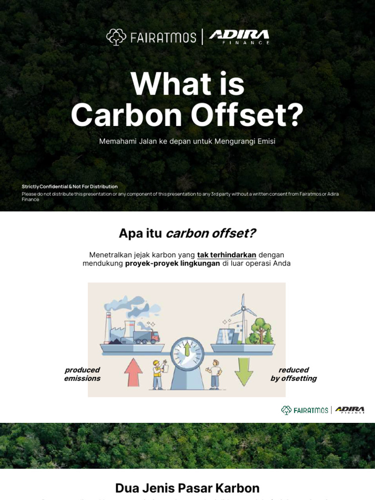 What Is Carbon Offset | PDF | Climate Change Mitigation | Environmental ...