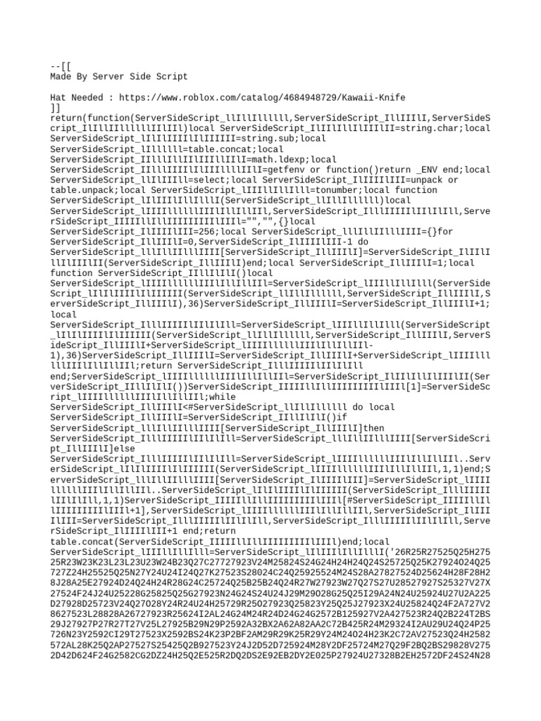 FE Knife Script Netless | PDF