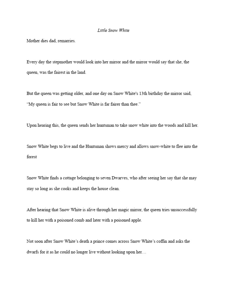 Snow White | PDF