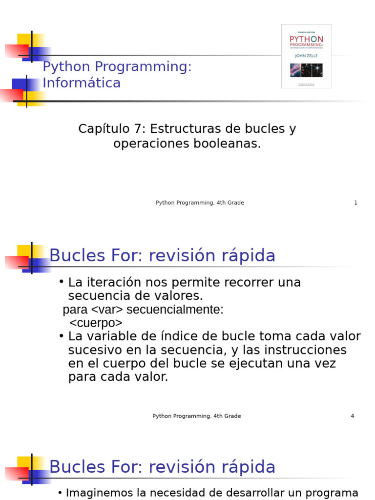 4 - Estructuras Repetitivas | PDF