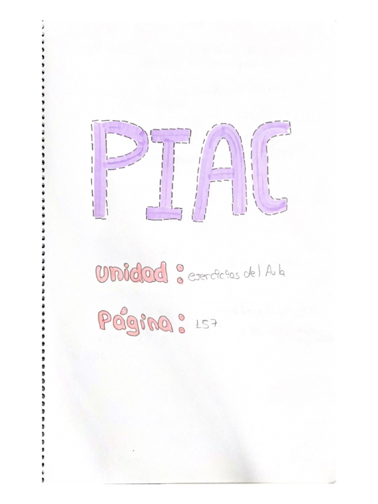 Bloque Tres PIAC | PDF